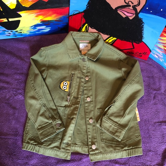 Zara | Jackets & Coats | Zara Minions Jacket | Poshmark